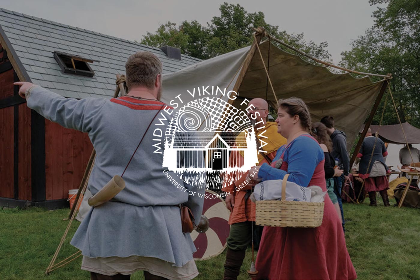 Midwest Viking Festival - Viking House - UW-Green Bay